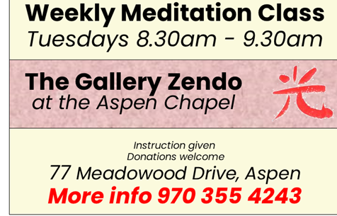Aspen Chapel : Meditation + Yoga